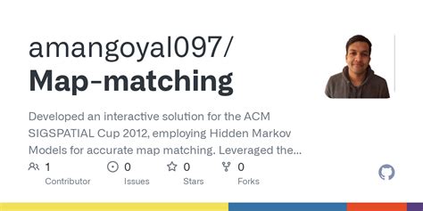 GitHub Amangoyal Map Matching Developed An Interactive Solution For The ACM SIGSPATIAL Cup