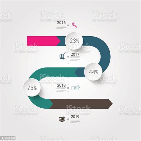 시간 꺾은선형 인포그래픽 및 아이콘 벡터 디자인식 형판 0명에 대한 스톡 벡터 아트 및 기타 이미지 0명 개체 그룹
