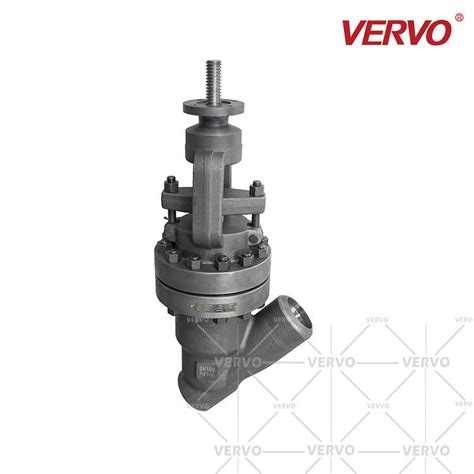 1 1 2 인치 볼트로 체결된 보닛 글러브 밸브 Astm A105 Dn50 Pn420 Y 패턴