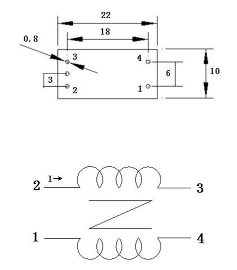 Filter Plc Coupling Transformer Blocking Kinescope Deflection Coupled Inductor Model