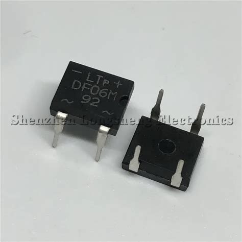 10pcslot New Df06m Df06 Dip 4 1a600v Bridge Rectifier Bridge New In