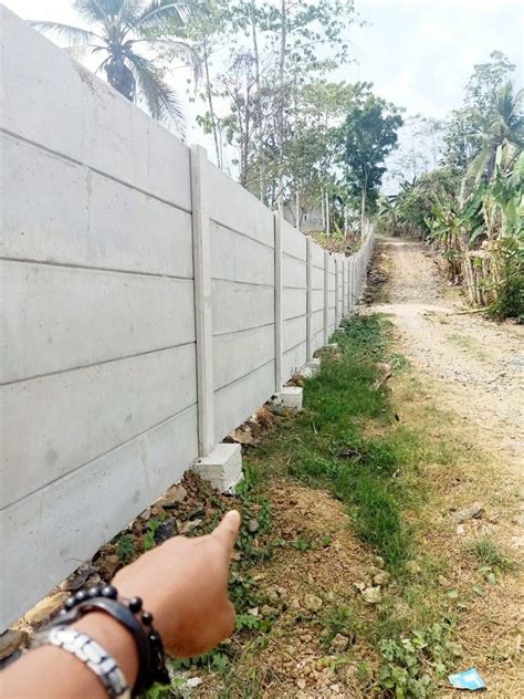 Precast Boundary Wall Specification Drawing Artofit