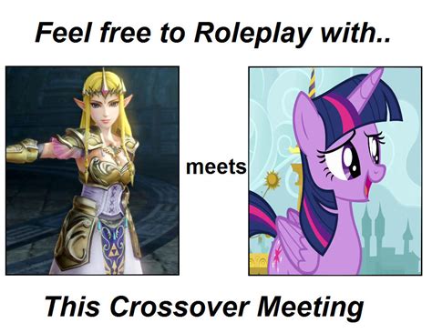 Crossover Meeting Zelda Meets Twilight Sparkle By User15432 On Deviantart
