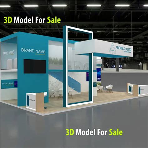 3d Model Exhibition Booth