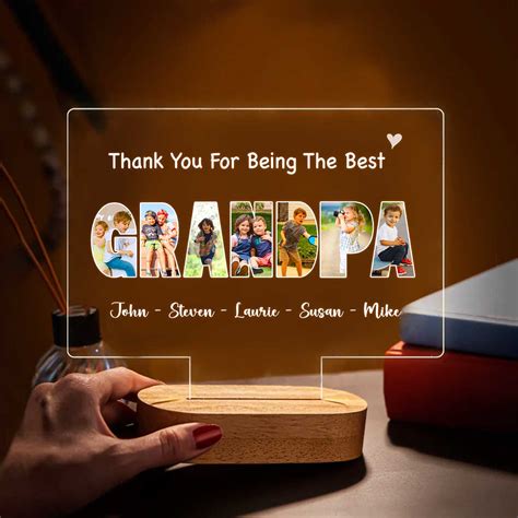 Personalized Acrylic Night Light Best Personalized Ts For Everyone