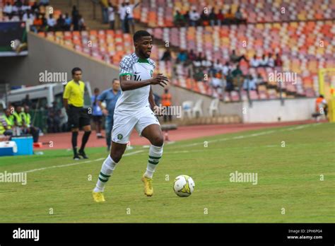 Nigerias Super Eagles Vs Guinea Bissau Game During The 2023 Africa Cup