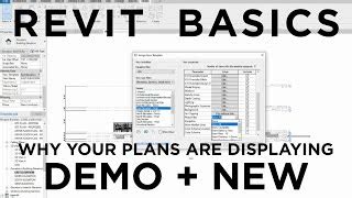 Revit Architecture Why Plans Are Showing Demo And New How To Use Phases