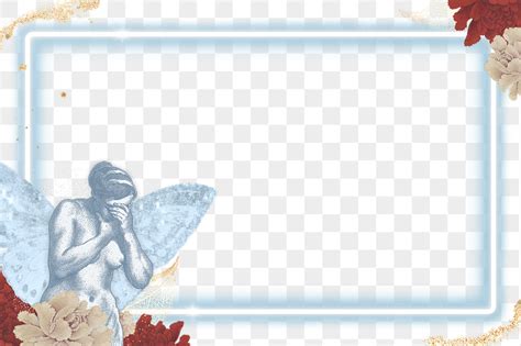 Butterfly Woman Frame Png Vintage Free Png Rawpixel