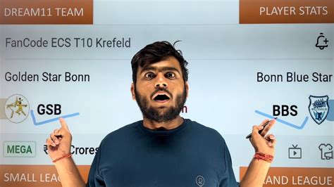 Gsb Vs Bbs Dream11 Prediction Today Match Gsb Vs Bbs Dream11 Team Gsb