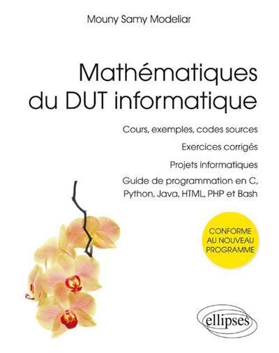 Mathématiques du DUT informatique conforme au nouveau programme