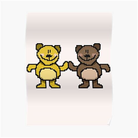 Pee Bear And Poo Bear Poster For Sale By 01iviamce Redbubble