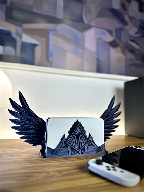 Art Deco Wings Switch Dock 3d Model By Holoprops On Thangs