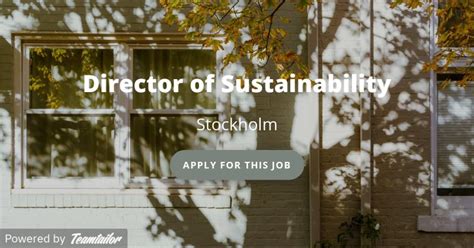 Odevo On Linkedin Director Of Sustainability Odevo