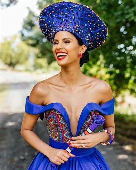 Zulu Shweshwe Traditional Wedding Dresses Attires