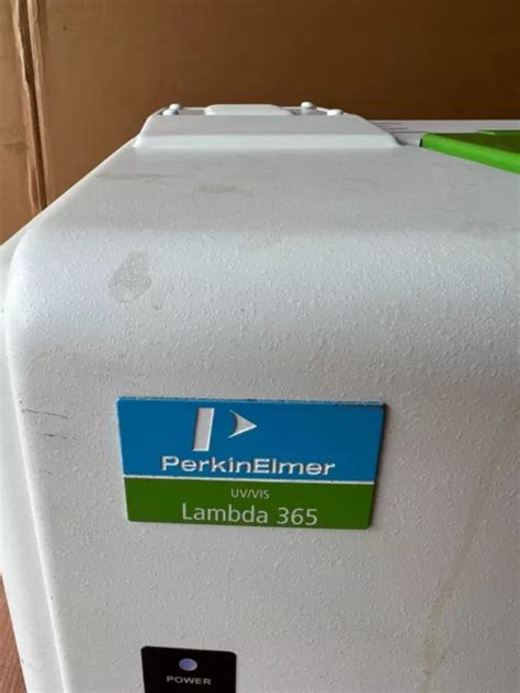 Perkin Elmer Lambda 365 Uvsichtbar Double Beam Spektrophotometer Next