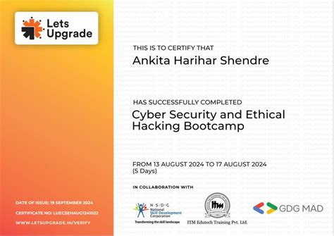 ankita shendre on linkedin cybersecurity ethicalhacking