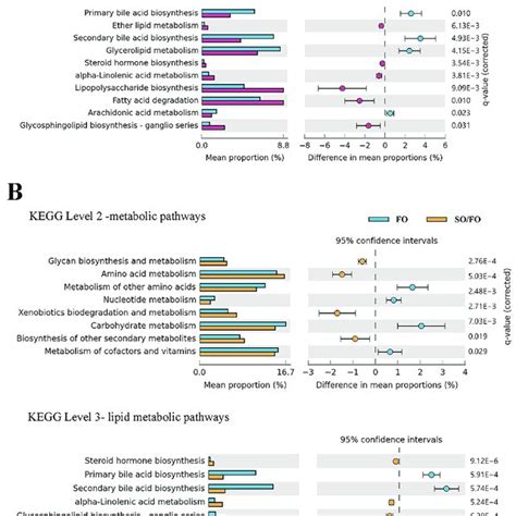 Predicted Functional Metagenomic Pathways Of The Intestinal Microbiome