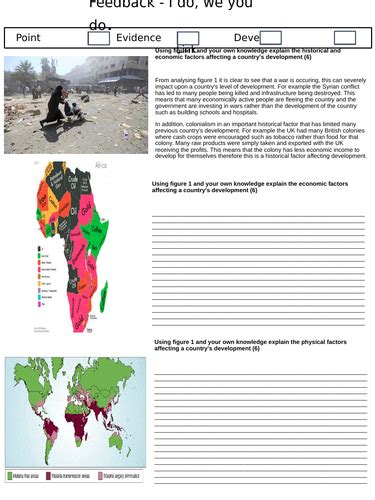 Aqa Gcse Geography Economic World Lessons Resources Exam Questions