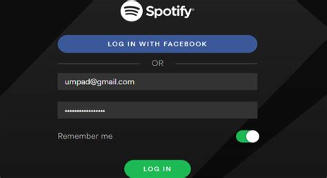 Log In Spotify Alagase