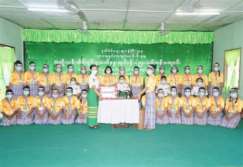 ရခိုင်ပြည်နယ် မောင်တောမြို့၌ အမျိုးသမီးအိမ်တွင်းမှု သက်မွေးလုပ်ငန်းပညာသင်တန်း အဆင့်မြင့် အိမ်တွင