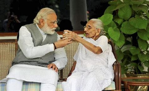 For Narendra Modis Mother Heeraben Modi The Bigger Moment Was Not