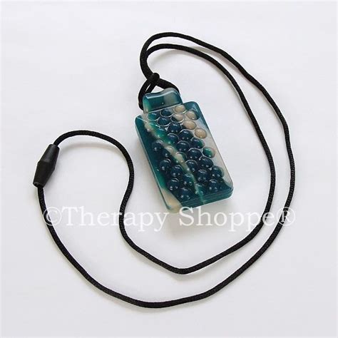 Xt Textured Chewy Necklace Oral Motor Tools Chewable Jewelry