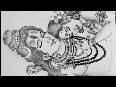 How To Draw A Beautiful Pencil Shading Sketch Of Lord Shiva Maa