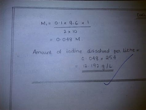 Isolated System Chemistry Practical Readings For First Year Students