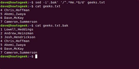 how to use the sed command on linux guidantech