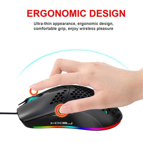 Newest USB Wired Gaming Mouse RGB Gamer Mice With Vicedeal