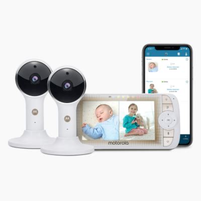 Motorola LUX65 Connect 2 Baby Monitor - White | YOHO