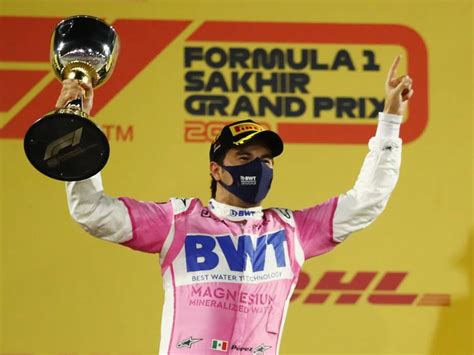 Fórmula Los horarios de Sergio Checo Pérez para el primer Gran Premio de Infobae