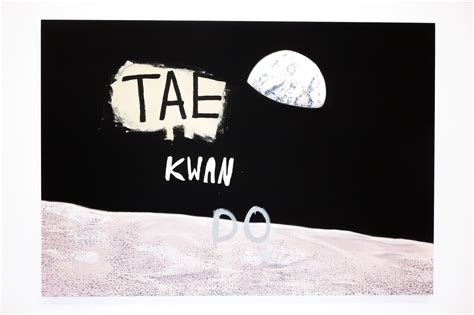 Nate Lowman Exhibition At Maccarone Los Angeles Purple Art