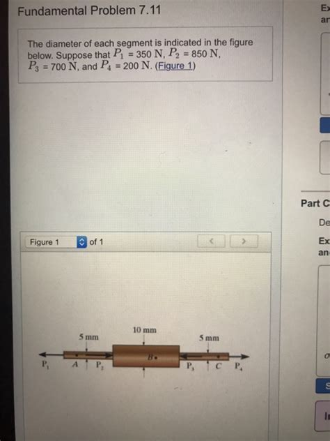 Solved Part A Determine The Average Normal Stress Developed Chegg