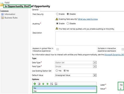 Stage Gating A Business Process Flow Using Two Options Attribute Type