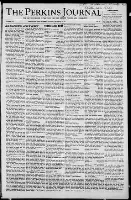 The Perkins Journal From Perkins Oklahoma ™