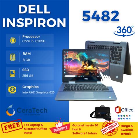 Jual Laptop Dell Inspiron Core I Gen Ram Gb Ssd Gb Touchscreen Lipat Shopee