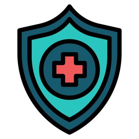 Medical Shield Generic Outline Color Icon