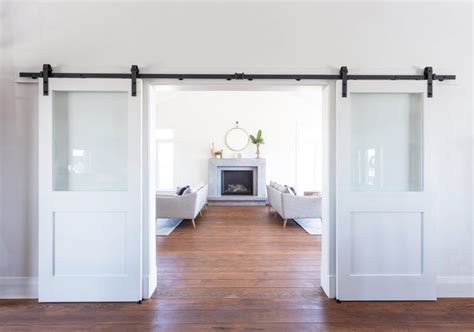 The Elena Cross Rail Window Custom Sliding Barn Door Artofit