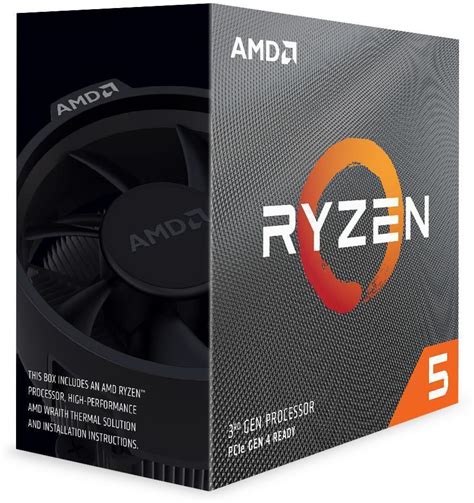 AMD Ryzen Six Core Processor CPU With Wraith Stealth Cooler BOX Novatech