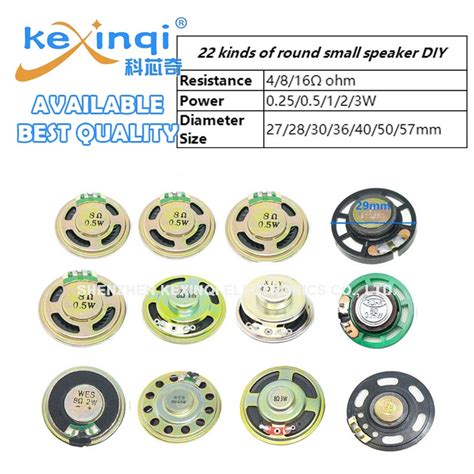2 件音頻揚聲器 diy 0 25 0 5 1 2 3w 4 8 16rohm 立體聲低音揚聲器放大器耳機音箱 27 2 蝦皮購物
