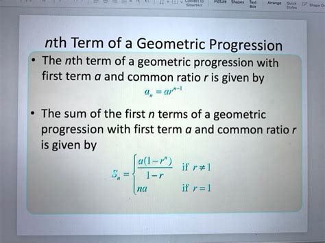 Solved Picturc Dnact Ftrnoc Nucam Staes Nth Term Of A Geometric