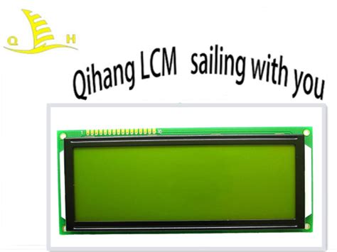 Customize Transflective STN FSTN Material Character LCD Display Module