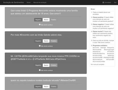 Snapshot Of The Annotation Interface Download Scientific Diagram