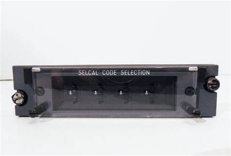Aerospatiale Airbus A320 Pilots Cockpit Selcal Code Selector Control Gte £70 52 Picclick Uk
