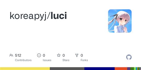 GitHub Koreapyj Luci