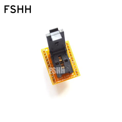Fshh Qfn To Dip Programmer Adapter Wson Udfn Mlf Ic Socket Pin Pitch Mm Size X Mm