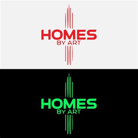 Diseño Del Logotipo De La Empresa Constructora De Viviendas Vector