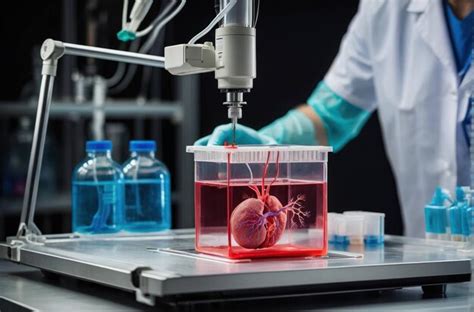 Advanced Bioprinting Equipment In A Laboratory Premium Ai Generated Image