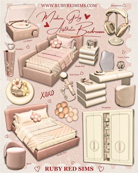 Ruby Red Sims January 2025